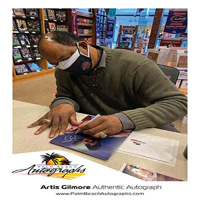 Artis Gilmore – Palm Beach Autographs LLC