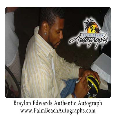 Braylon Edwards – Palm Beach Autographs LLC