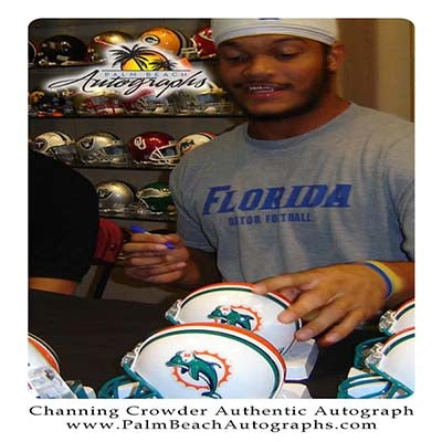 Channing Crowder – Palm Beach Autographs LLC