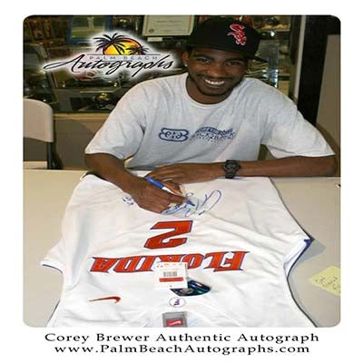 Corey Brewer – Palm Beach Autographs LLC