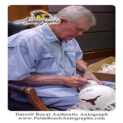 Darrel Royal – Palm Beach Autographs LLC