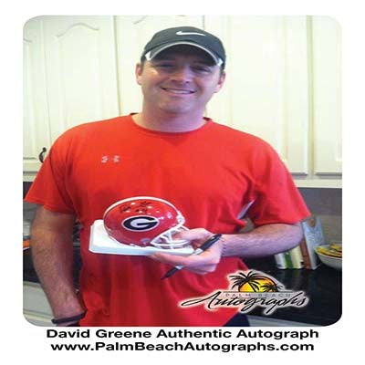 David Greene – Palm Beach Autographs LLC