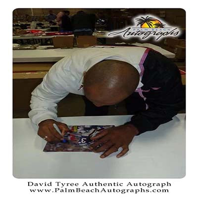 David Tyree – Palm Beach Autographs LLC