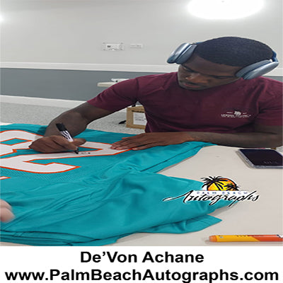 De'Von Achane – Palm Beach Autographs LLC