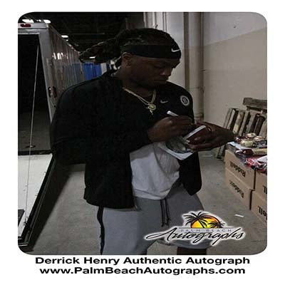 Derrick Henry – Palm Beach Autographs LLC