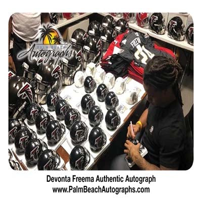 Devonta Freeman – Palm Beach Autographs LLC