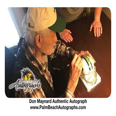 Don Maynard – Palm Beach Autographs LLC