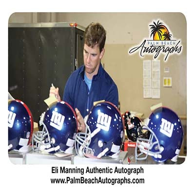 Eli Manning – Palm Beach Autographs LLC