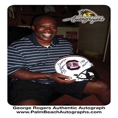 George Rogers – Palm Beach Autographs LLC