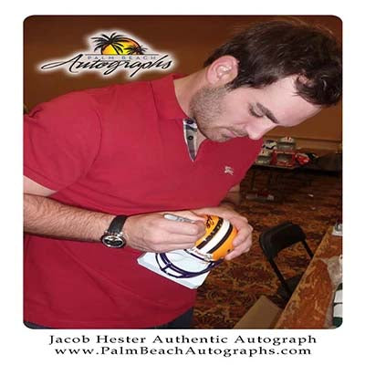 Jacob Hester – Palm Beach Autographs LLC