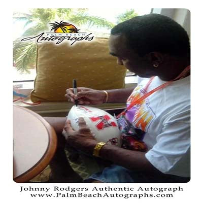 Johnny Rodgers – Palm Beach Autographs LLC