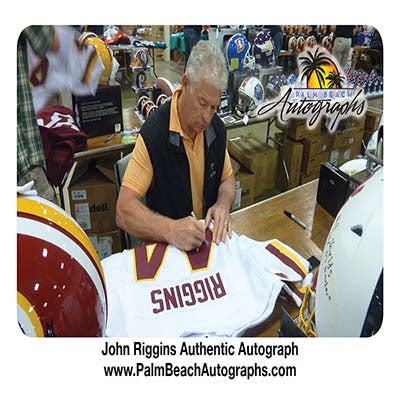 John Riggins – Palm Beach Autographs LLC