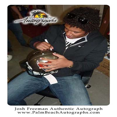 Josh Freeman – Palm Beach Autographs LLC