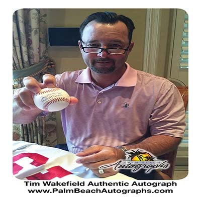Tim Wakefield – Palm Beach Autographs LLC