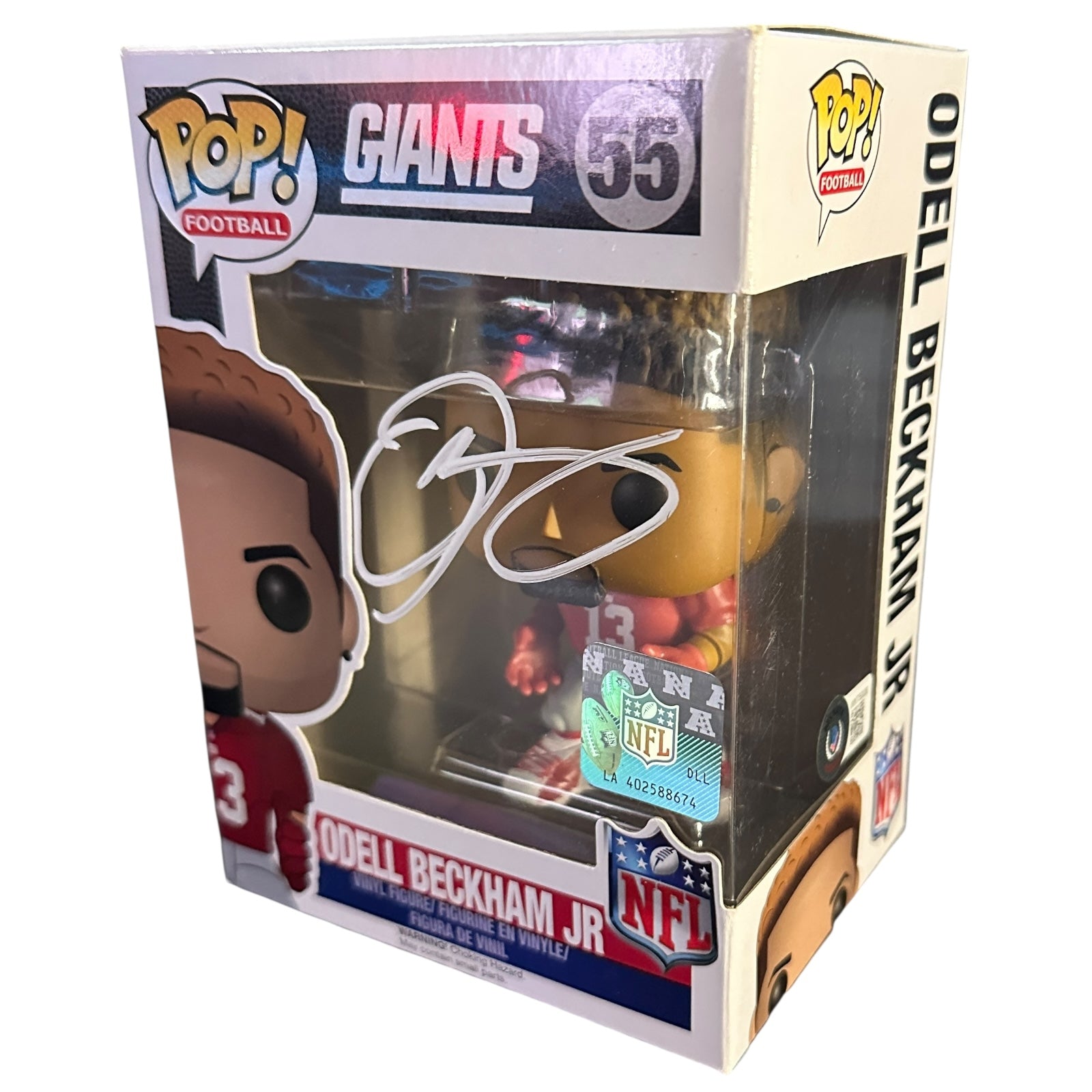 Odell Beckham Jr. Autographed Funko Pop - Beckett – Palm Beach ...