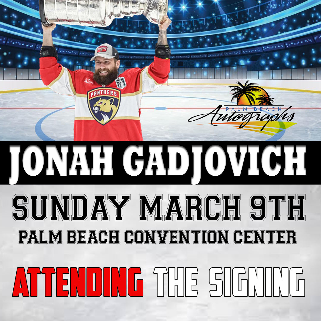 Upcoming Signings – Palm Beach Autographs LLC