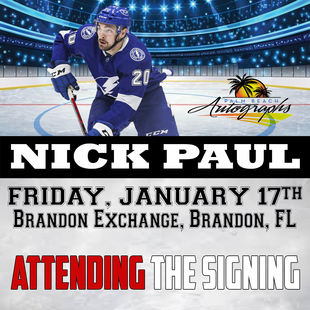 Upcoming Signings – Palm Beach Autographs LLC