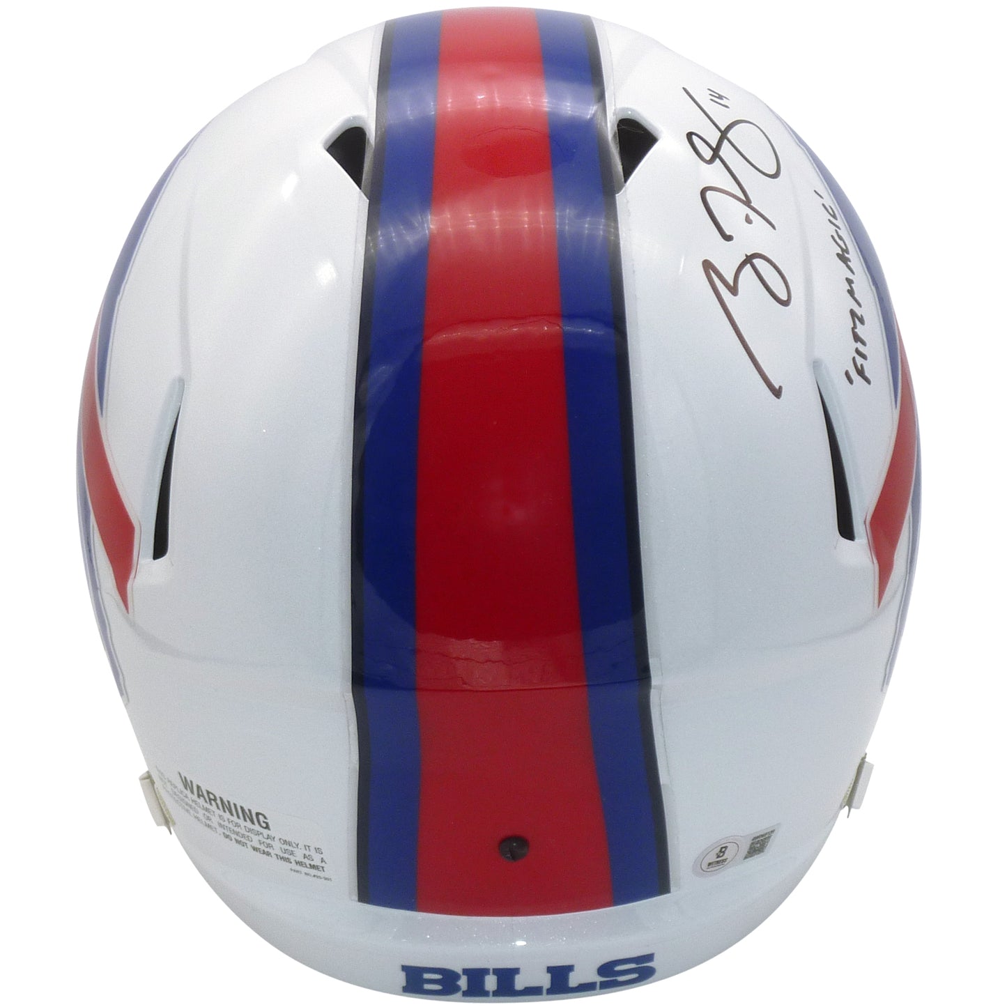 Ryan Fitzpatrick (Fitz Magic) Autographed Buffalo Bills Deluxe Full-Si ...