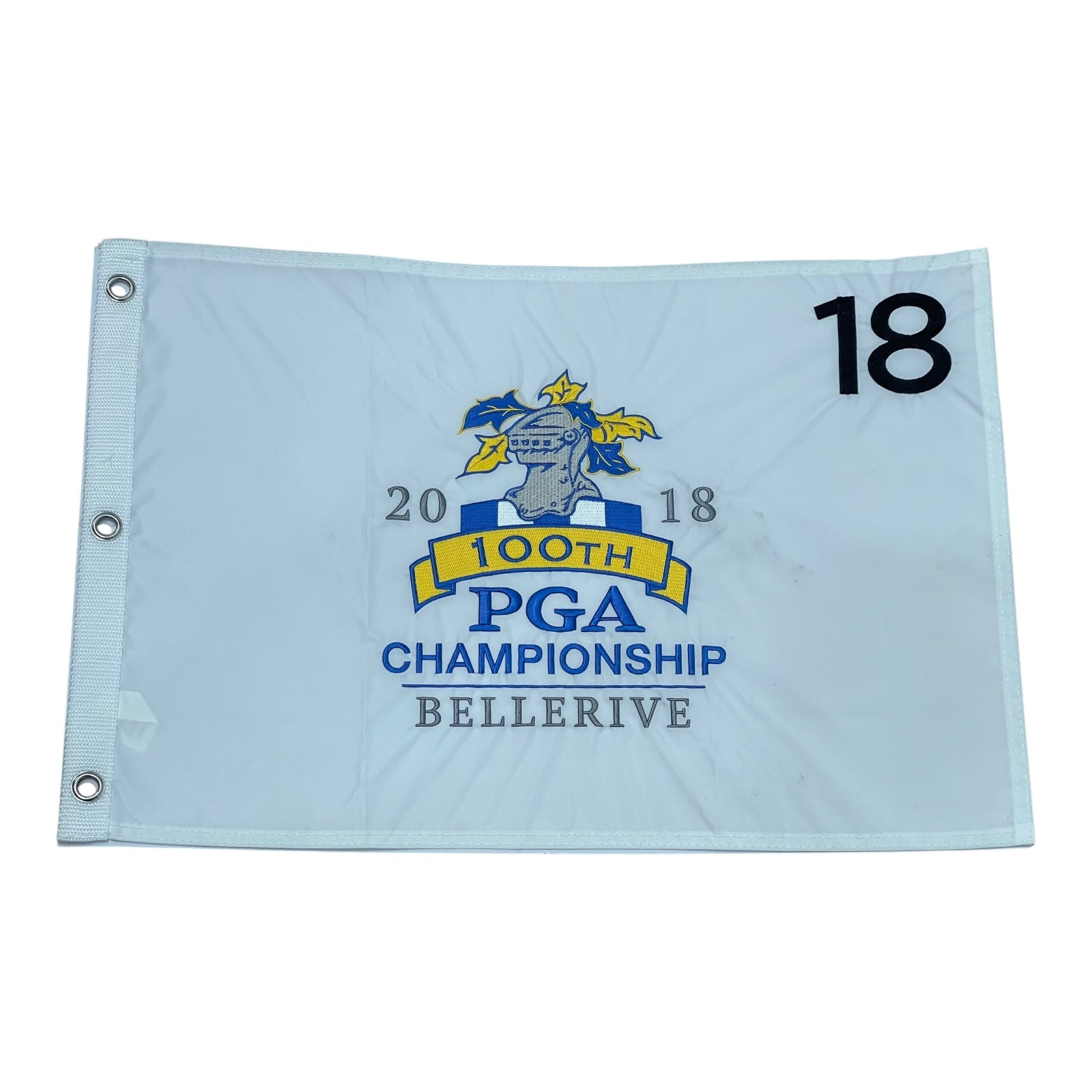 2018 PGA Championship Bellerive (White Embroidered) Unsigned Golf Pin ...