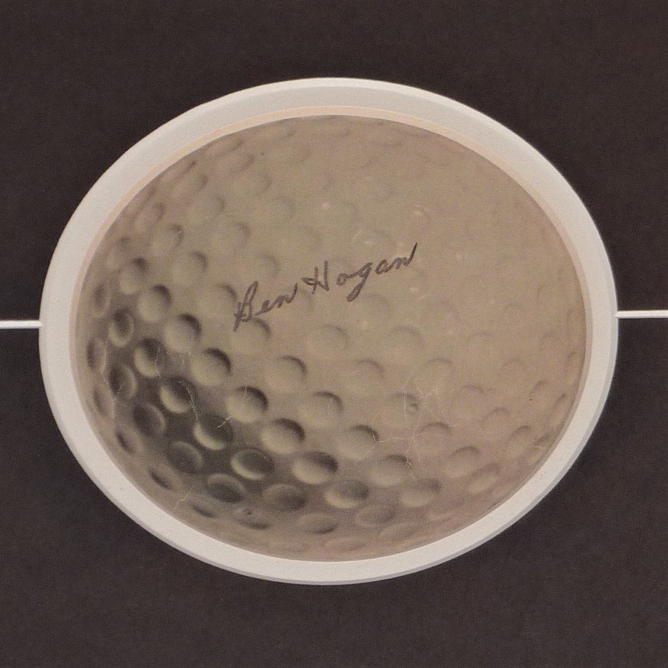 Ben Hogan Autographed 1950 US Open Merion (1 Iron) Deluxe Framed 11x14 ...