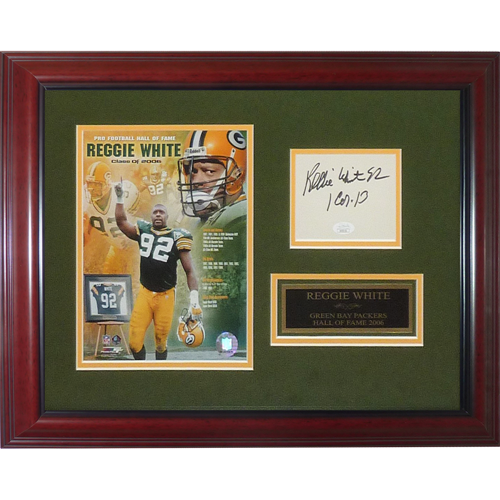 Reggie White Autographed Memorabilia | Signed Photo, Jersey ...