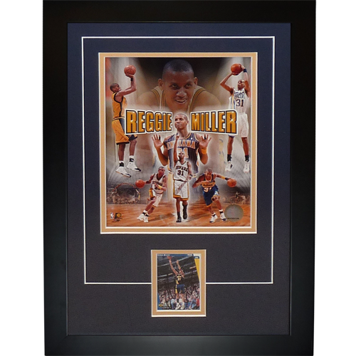 Reggie Miller Autographed Indiana Pacers "Signatures Series" Frame - J ...