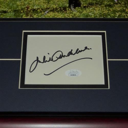 Julie Andrews Autographed The Sound of Music Deluxe Framed 11x14 Photo ...