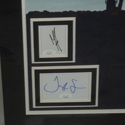 Lost Full-Size Movie Poster Deluxe Framed with 6 Cast Autographs - JSA ...